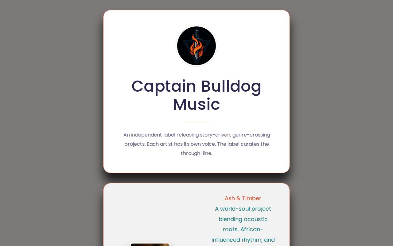 Captain Bulldog Music